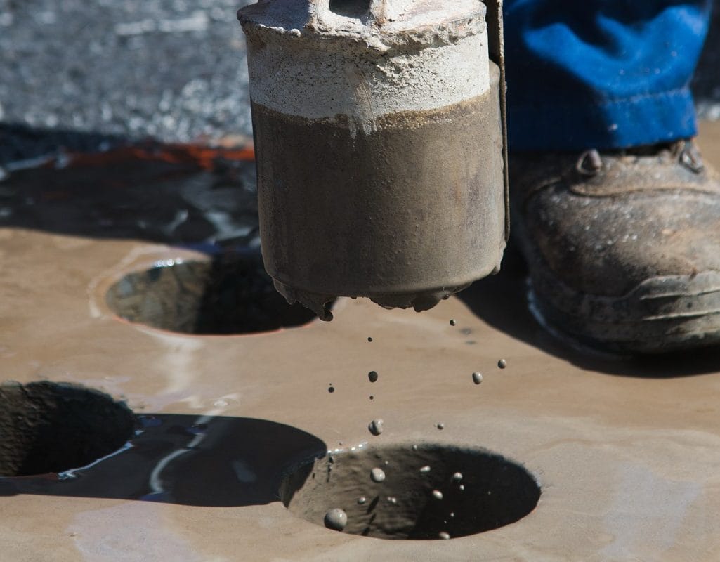 Concrete coring - Brownfield Solutions